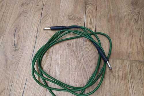 Гитарный кабель 3 метра jack 6,3