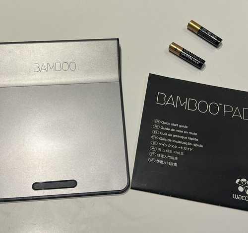 Графический планшет wacom bamboo pad