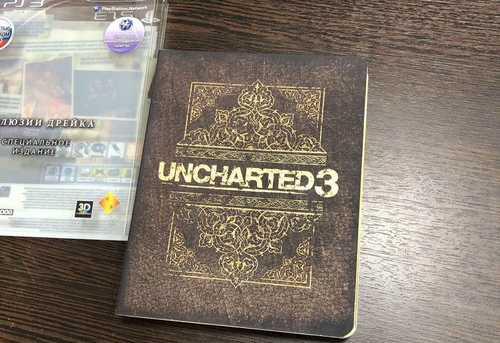 Uncharted 3 специальное издание ps3 Artbook