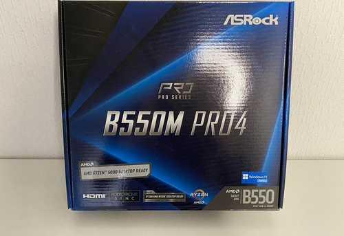 Материнская плата asrock b550m pro4