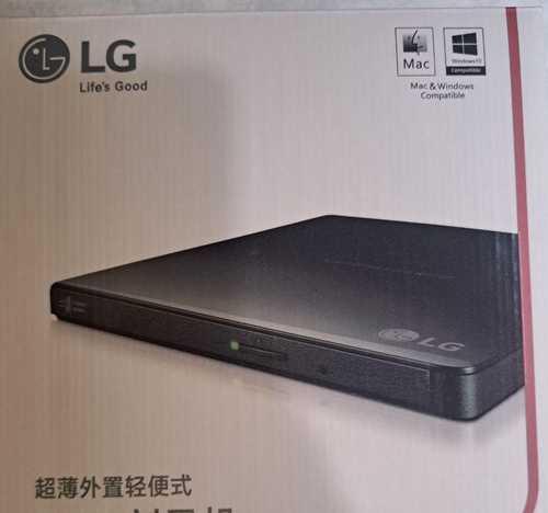 Оптический привод внешний DVD-RW LG GP65NB60