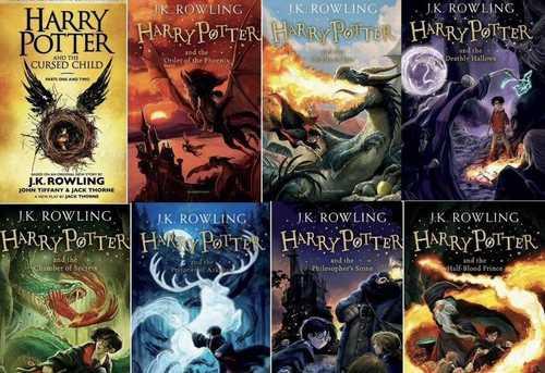Комплект книг о Гарри Поттере на английском языке