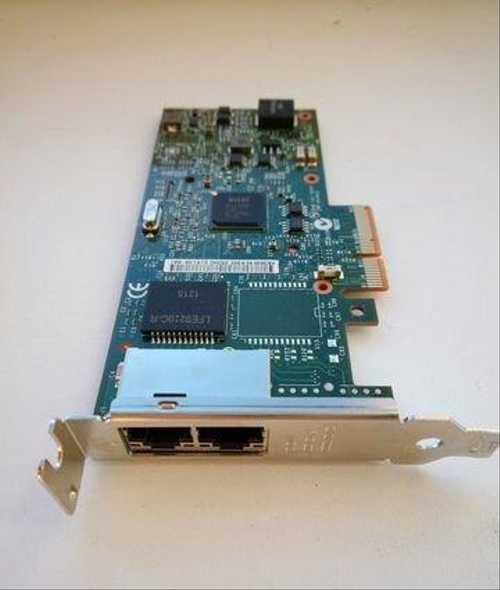 Серверная сетевая карта Intel I350-T2 гигабитная