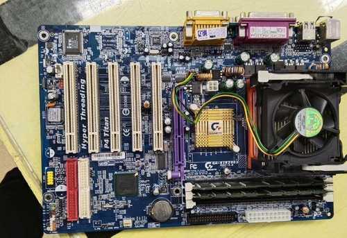 Связка gigabyte GA-8IR2003(rev. 2.0) +проц+память