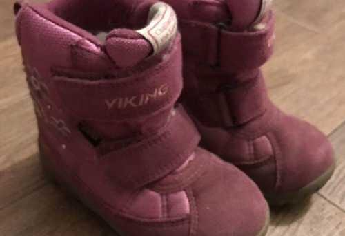 Ботинки зимние Viking 24 размер