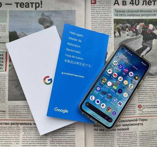 Google Pixel 5, 8/128 ГБ