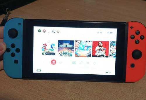 Nintendo switch прошитый oled