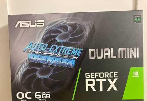 Видеокарта asus dual-RTX2060-6G-mini