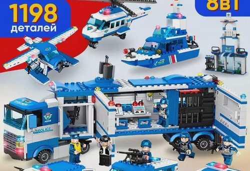 Конструктор Полиция совместим с Лего