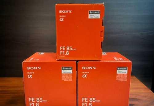 Sony FE 85mm F1.8 новый