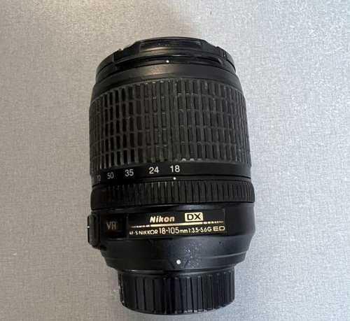 Обьектив Nikon 18-105mm f/3.5-5.6 AF-S ED VR