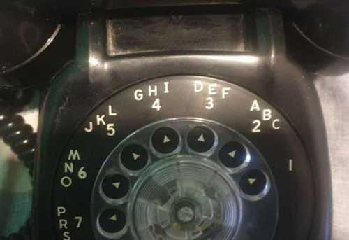 Старый Винтажный дисковый телефон