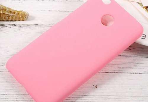 Силиконовый чехол на Xiaomi Redmi 4X цвет розовый