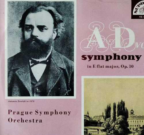 Antonin Dvorak - Symphony No. 3 In E Flat Major, Op. 10 (LP) (Czechoslovakia) (*)