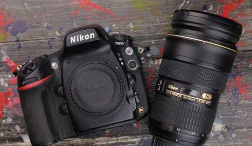 Nikon D800 Body + Nikon 24-70mm f/2.8G ED AF-S