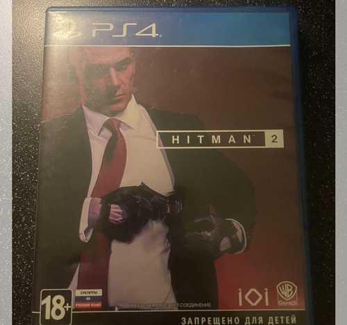 Hitman 2 ps4 диск