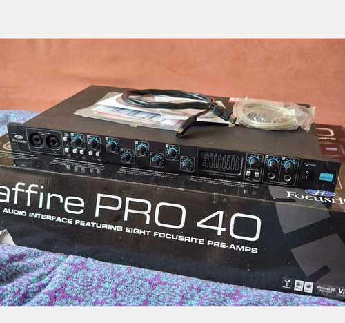 Звуковая карта Focusrite Saffire pro 40