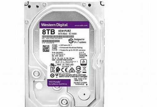 Жесткий диск WD purple 8TB новый