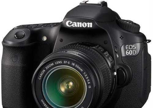 Фотоаппарат Canon 60d комплект