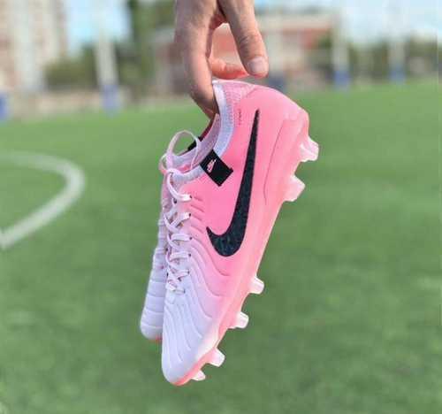 Бутсы Nike Tiempo Legend X pinkied