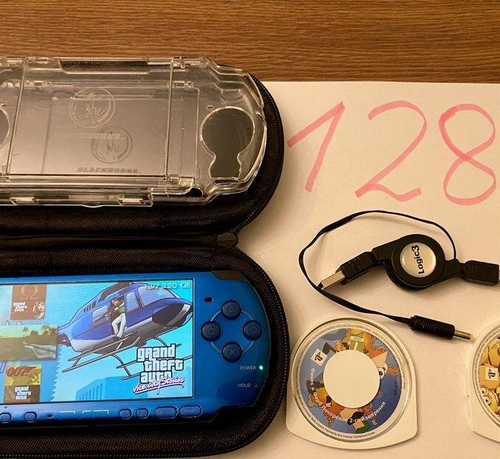 Sony psp 3008 128 гб бирюзовая