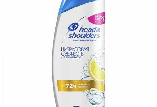 Шампунь head shoulders для жирных волос 400мл Новы