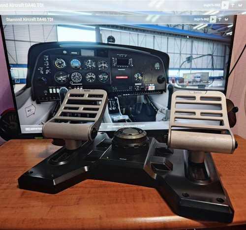 Педали Saitek Pro Flight Combat Rudder Pedals