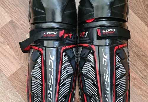 Щитки хоккейные ccm jetspeed FT1 sr 16