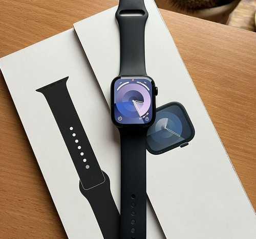 Часы apple watch 9 45mm