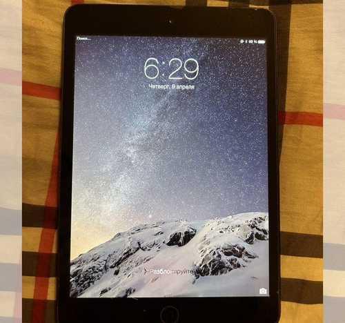 iPad mini 1 16gb wifi cellular черный