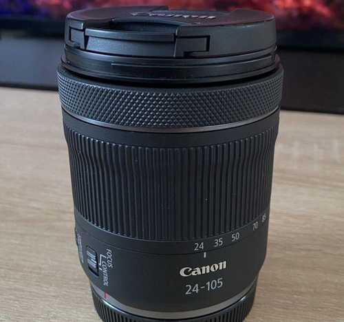 Объектив Canon RF 24-105mm f/4-7.1 IS STM, черный