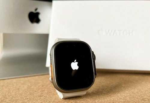 Apple watch 8 ultra яблоко при включении