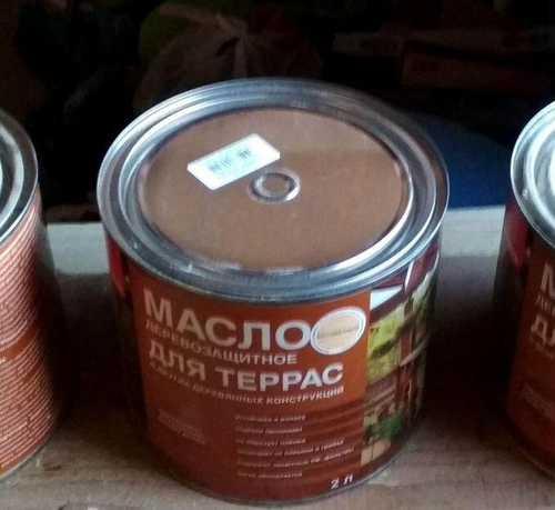 Масло деревозащитное для террас Neomid