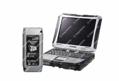 JCB Diagnostic Kit (DLA) + ноутбук Panasonic