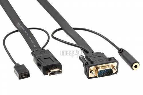 Vcom hdmi/M microusb / vgam / Audio 1.8m CG59