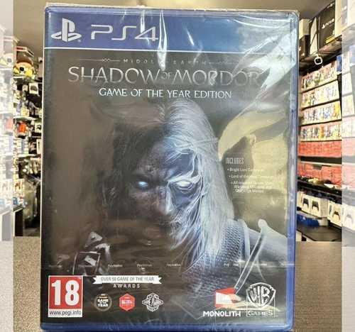 Middle Earth Shadow of Mordor - goty Edition PS4