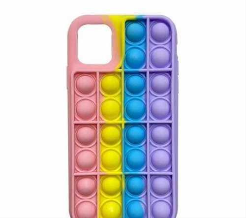 Чехол силикон Антистресс для iPhone 11 (цвет №5)