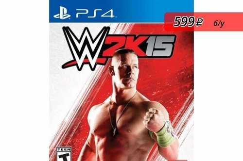Б/у WWE 2K15 Английская версия (PS4 видеоигра)