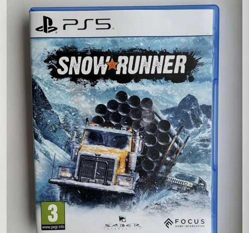 Snow Runner диск на ps5