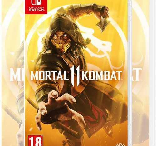 Mortal Kombat 11 Nintendo Switch, англ версия бу