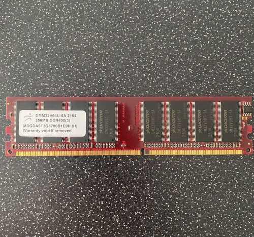 Оперативная память Digma DMM32V64U-5A DDR 256Mb