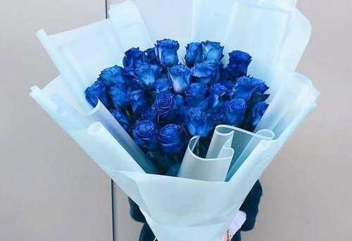 Букет синих Роз Цветы