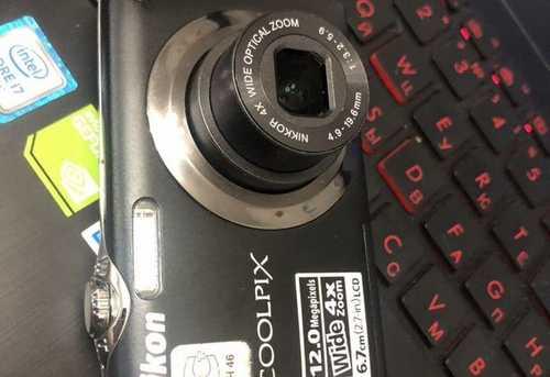 Компактный фотоаппарат nikon Coolpix s3000