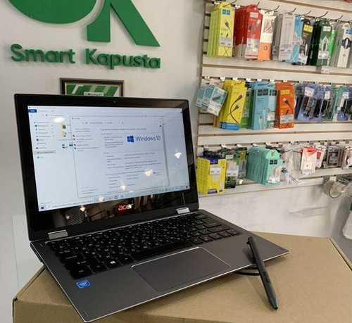 Ноутбук Acer spin 1 с сенсорным экраном прм1