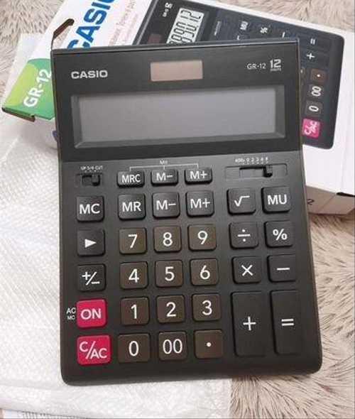 Калькулятор casio gr 12
