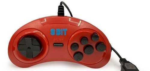 Джойстик Dendy Controller (форма Sega) 9р RED узки