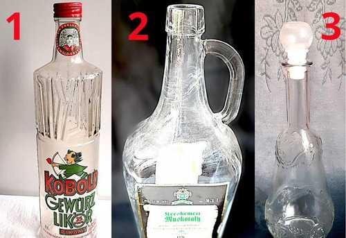 Бутылка пустая ГДР Кувшин Венгрия Штоф от водки