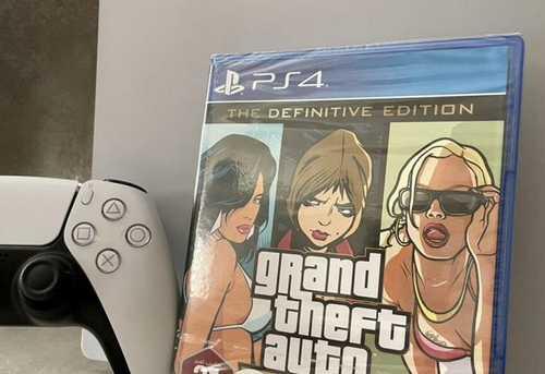 Игра GTA Trilogy на Sony PS4 новая