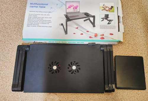 Стол-трансформер для ноутбука с охлаждением