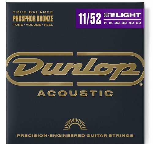 Dunlop 11-52 Medium Light Phosphor Bron. (Новый)